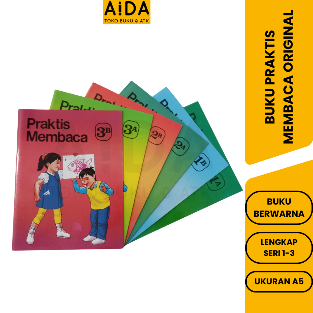 Jual Buku Praktis Membaca 1A 1B 2A 2B 3A 3B SERI LENGKAP (original ...