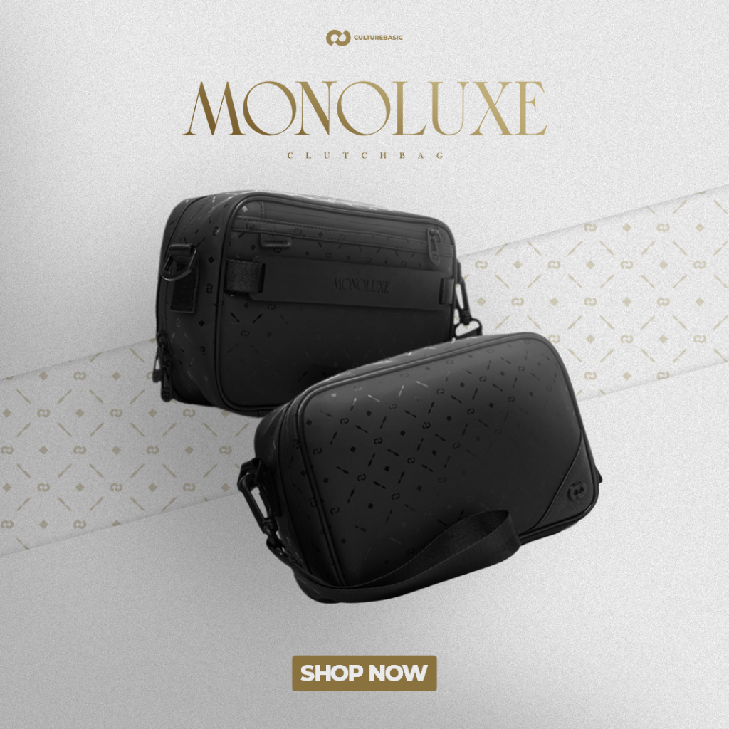 Jual hot deals culture basic monoluxe clutch bag handbag pria ...