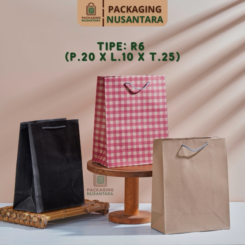 Jual Paper Bag Premium R6 20x10x25 | Shopee Indonesia