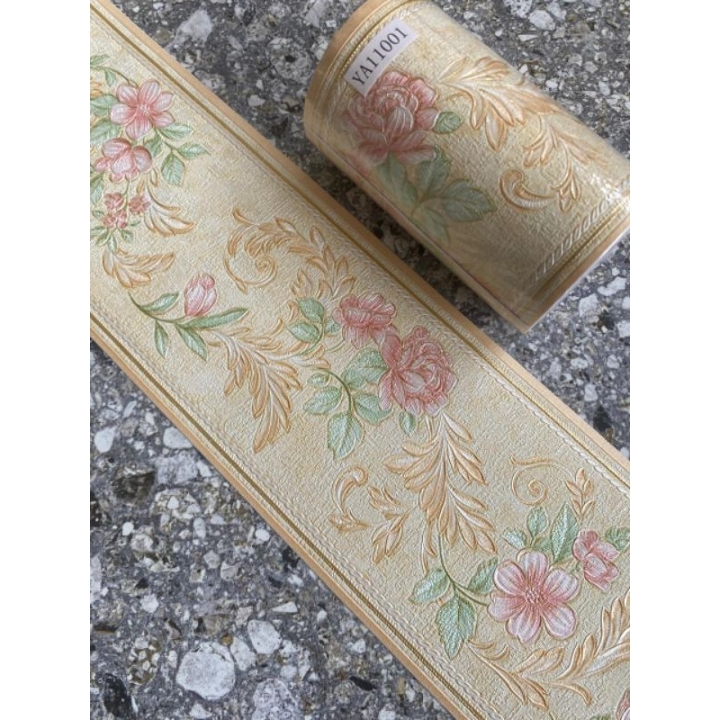 Jual Wallborder list Border premium YA11001 . Ukuran 10cm x 5meter ...