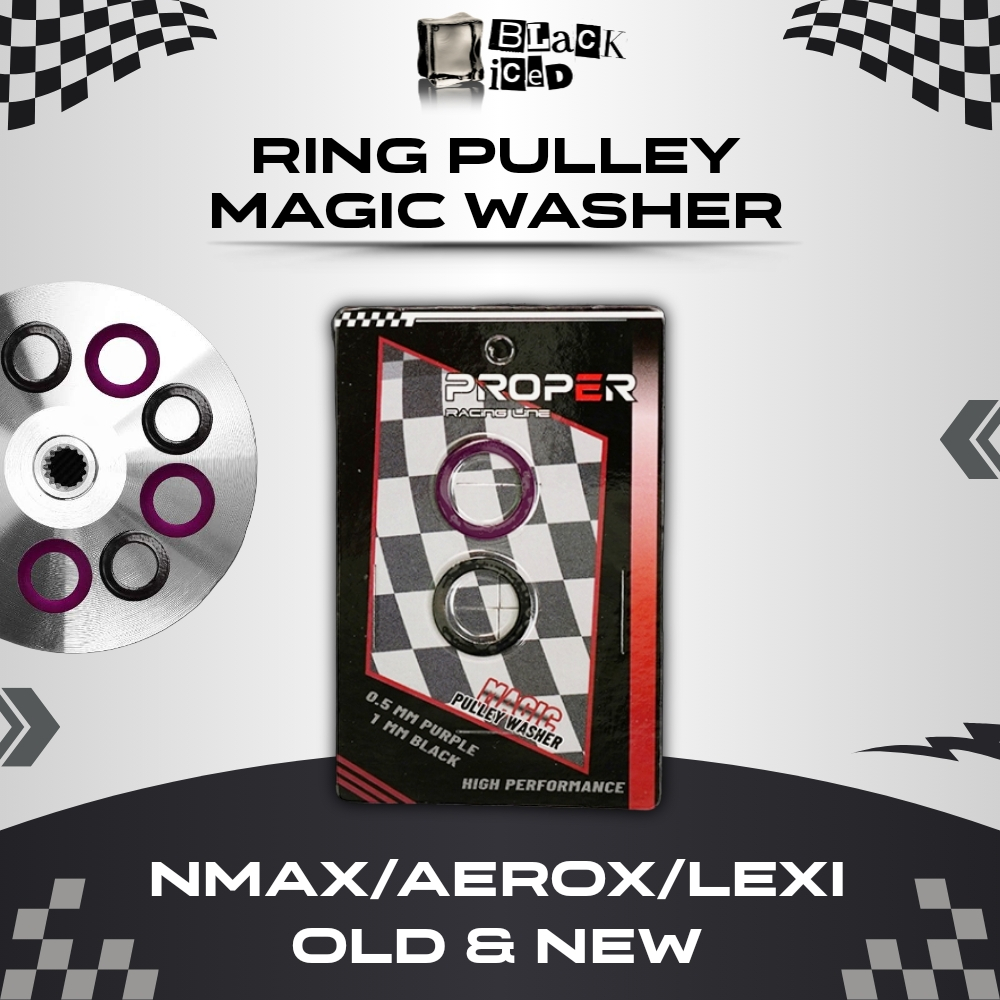 Jual Proper Racing Line Magic Washer / Ring Pulley Honda Beat Scoopy ...