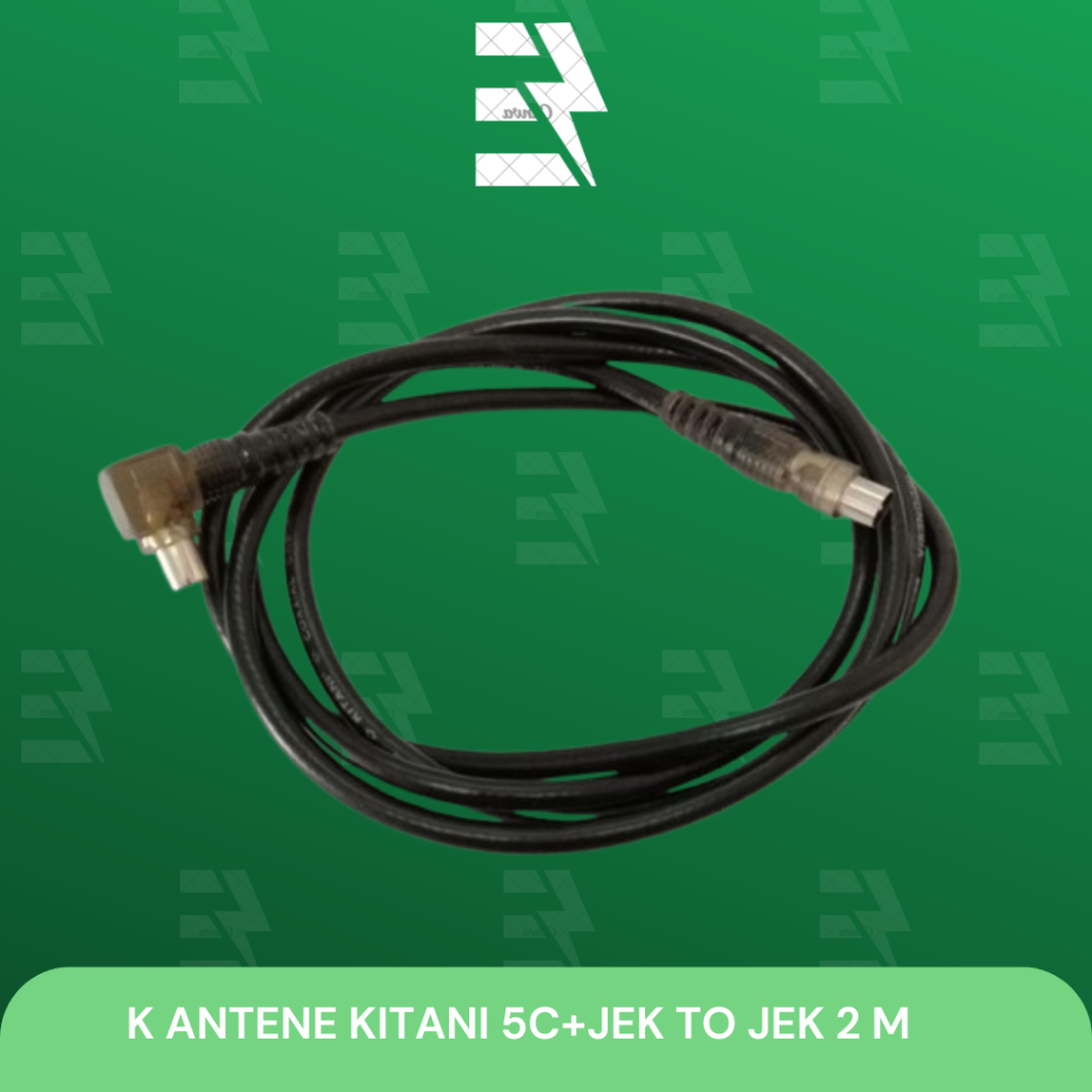 Jual Kabel Antena Anten KITANI Coaxial 5C + Jek to Jek 2M 2 Meter | Shopee Indonesia