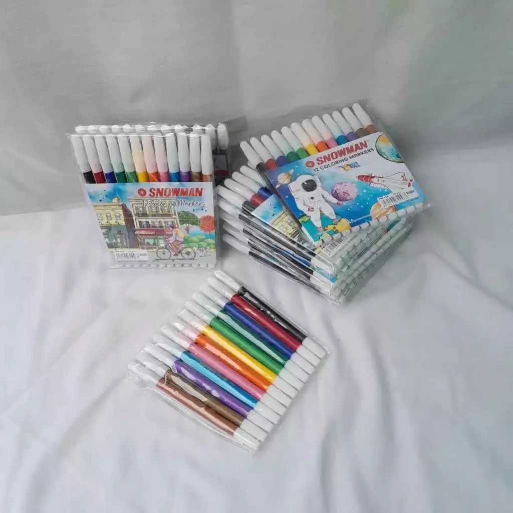 Jual Snowman Spidol Set Isi 12 | Shopee Indonesia