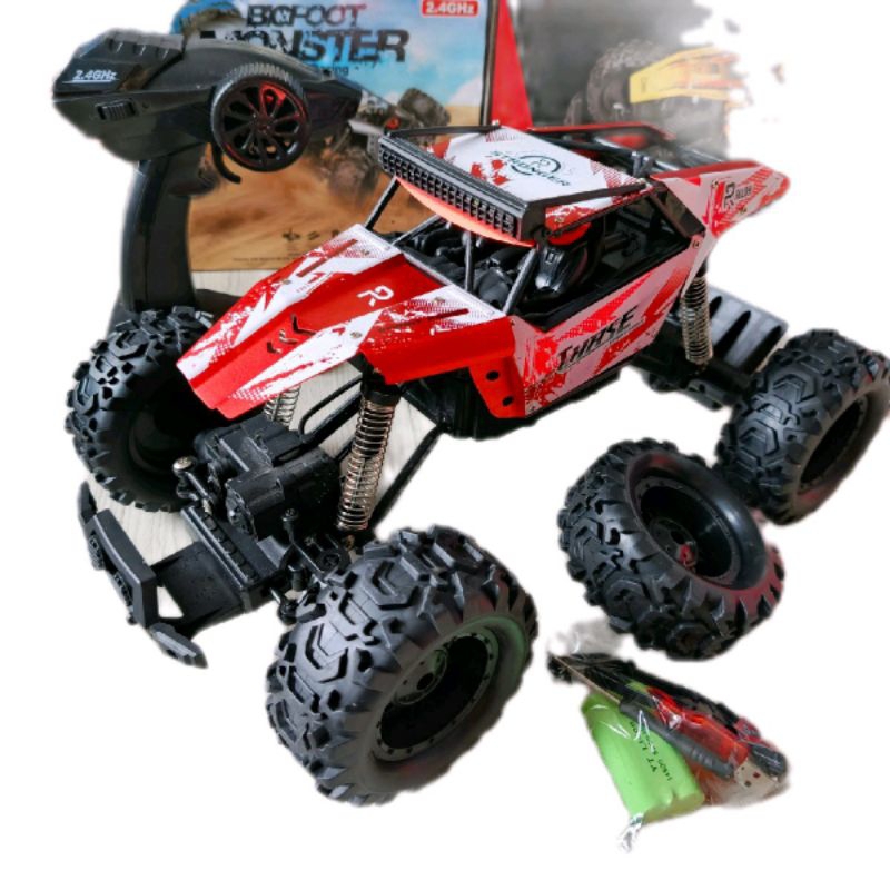 Jual RC ROCK crawler skala 1:10 mobil remote control rock crawler besar ...