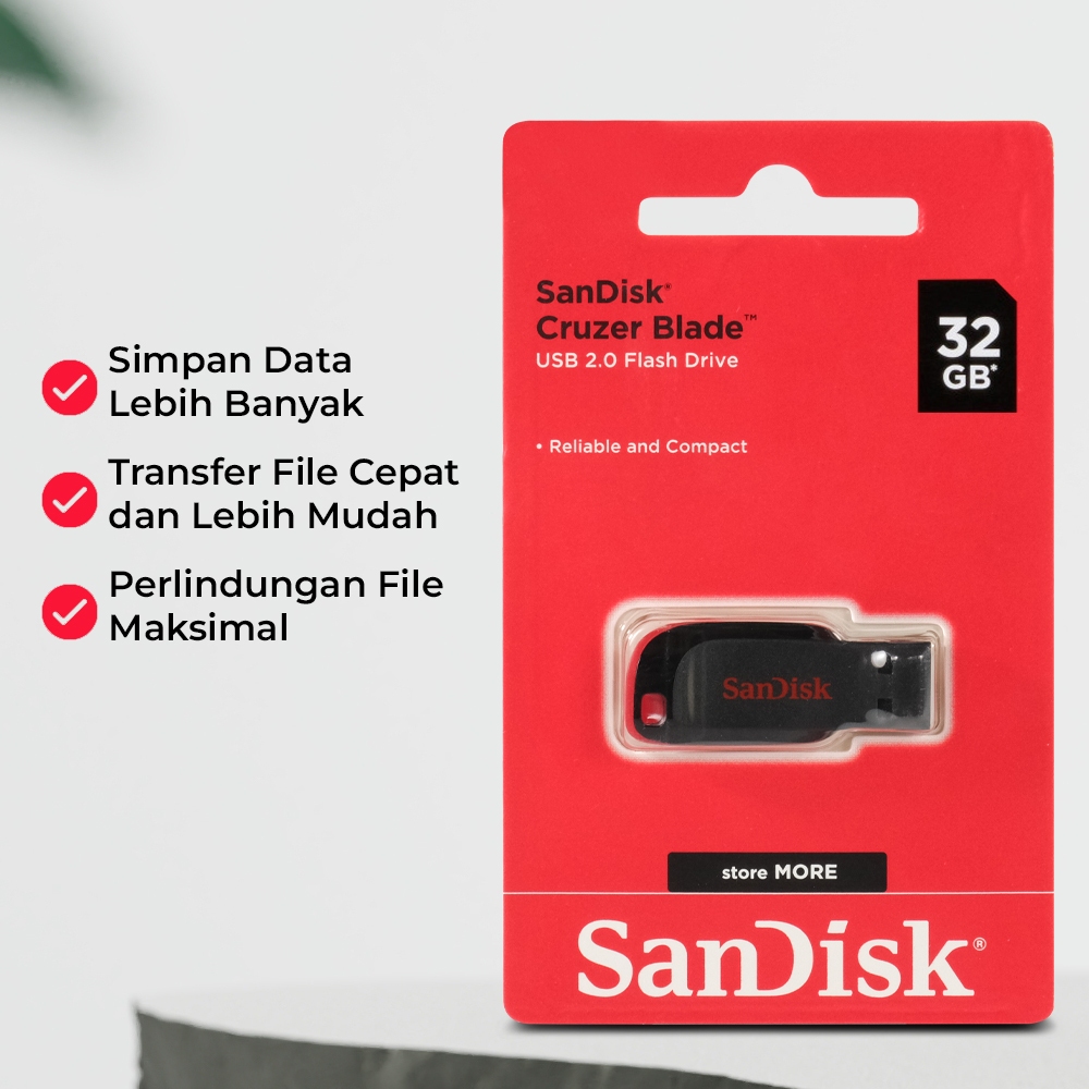 Jual FLASHDISK SANDISK 32GB | Shopee Indonesia