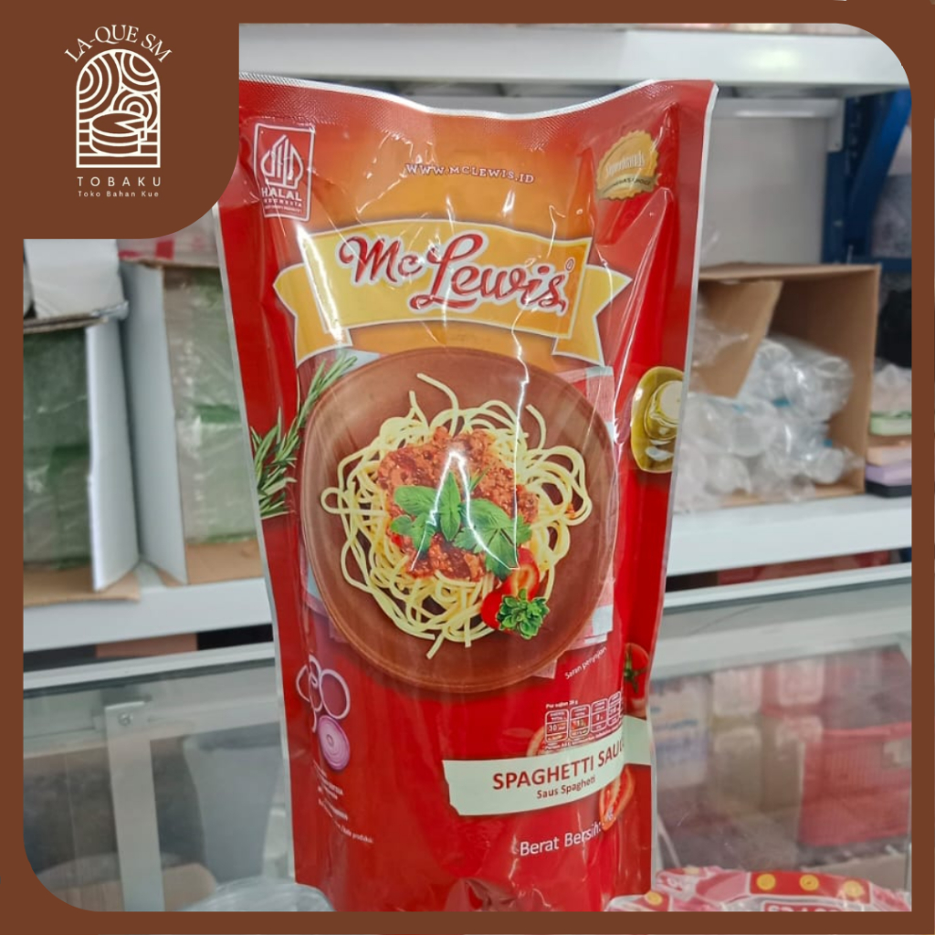 Jual Tobaku LA-QUE SM | Mc Lewis Spaghetti Sauce Kemasan 1kg / Saus ...
