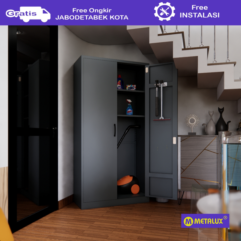 Jual METALUX HAKOTA - Lemari Janitor | Lemari Perlengkapan Kebersihan ...