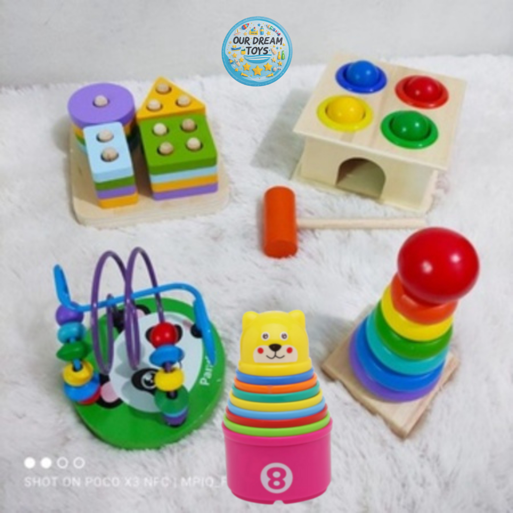Jual Mainan Sensori dan Motorik Bayi / Our Dream Toys / Baby ...