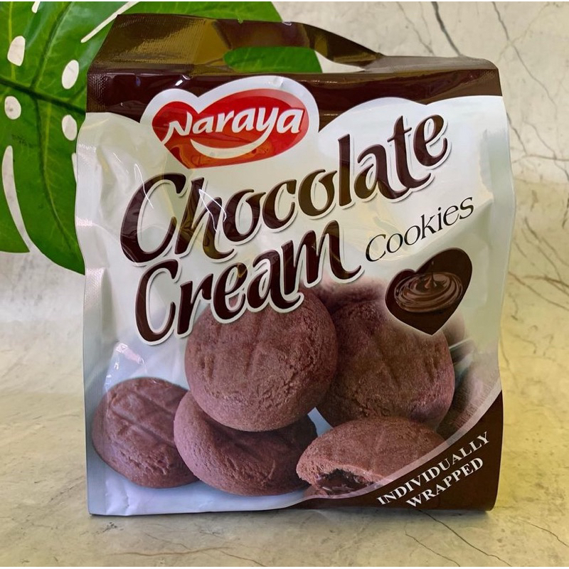 Jual Naraya Chocolate Cream Cookies 280gr | Shopee Indonesia