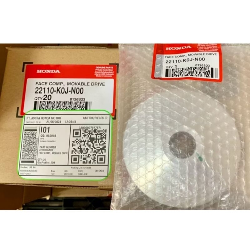 Jual RUMAH ROLLER ORI GENIO (22110-K0J-N00) BEAT-BEAT STREET-DELUXE-SCOOPY K2F | Shopee Indonesia