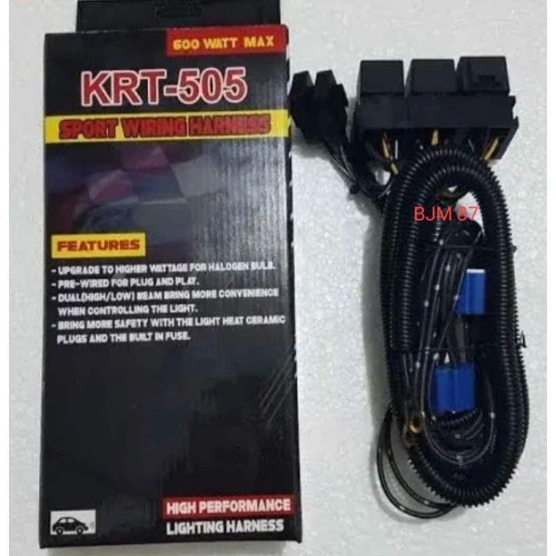Jual Kabel Lampu 3 Relay Kabel Set Lampu 3 Relay Lampu H4 Mobil Avanza ...