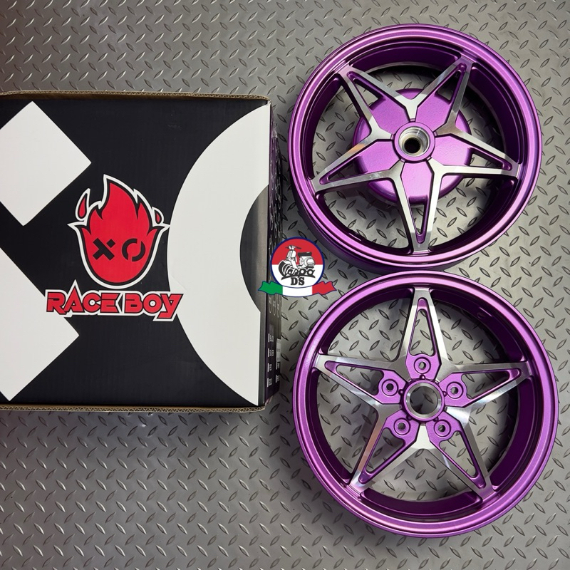 Jual Velg Race Boy Raceboy Five Star Model MK06 Purple Vespa Sprint ...