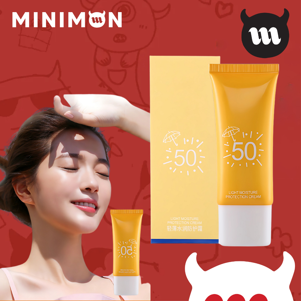 Jual [MINIMON] Sun Block SPF 50 Sunscreen Wajah Sunblock Sun Screen ...