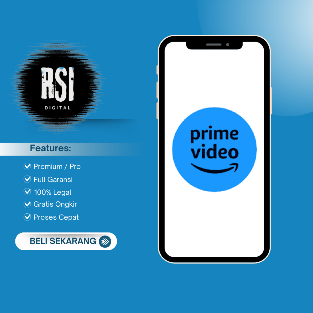 Jual SOFTWARE AMAZON PRIME VIDEO, PRIME VIDEO AMAZON TRUSTED ALL DEVICE ...