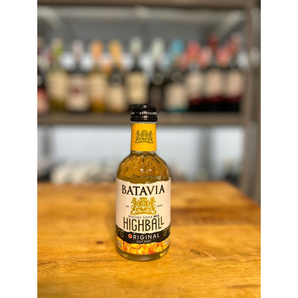 Jual BATAVIA HIGHBALL ORIGINAL HALF SHOT WHISKY SODA MIX 180 ML ...