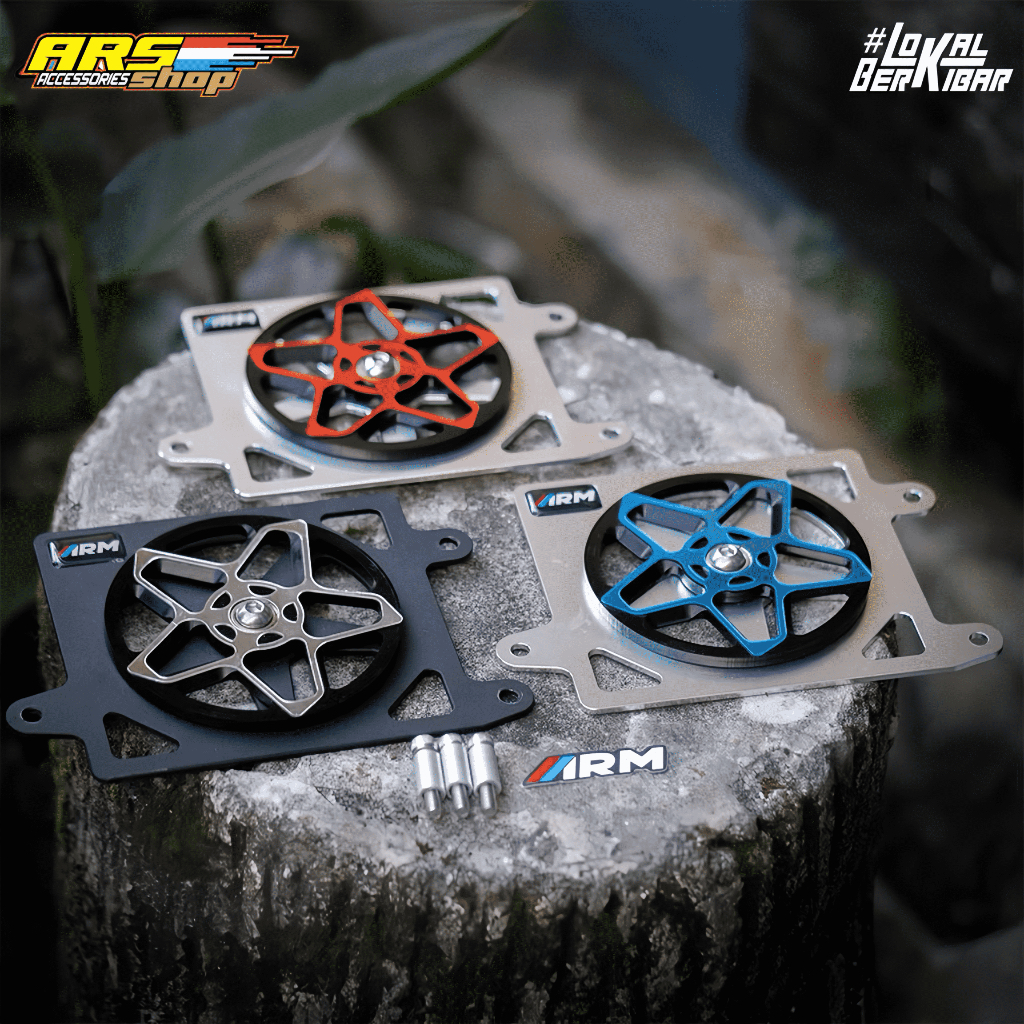 Jual COVER RADIATOR SPINER 3D ARM TYPE BINTANG Cover Radiator PATTERN ...