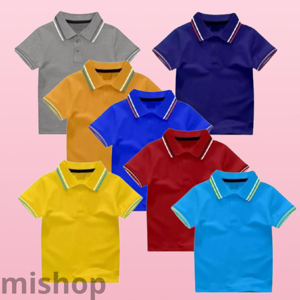 Jual Wangky Polo polos Anak-anak ar Ideal Usia 2-10 Tahun Wangky Kaos ...