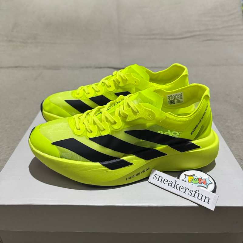 Jual ADDAS ADIZERO ADIOS PRO EVO 1 GREEN BLACK PREMIUM ORIGINAL ...