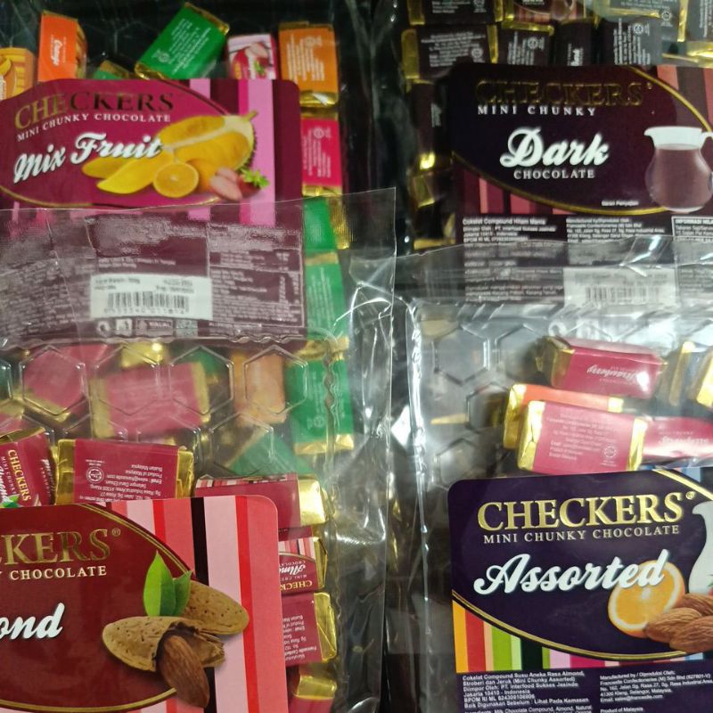 Jual CHECKERS MINI CHUNKY CHOCOLATE | Shopee Indonesia