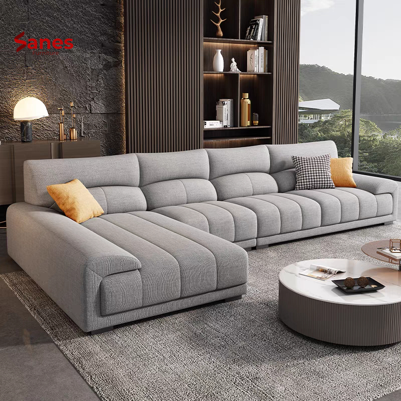 Jual Sanes Sofa Ruang Tamu Minimalis Modern Estetik Elegan | Shopee ...