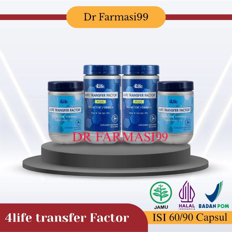 Jual 4LIFE Transfer Factor Plus Tri Suplemen Stamina Imun tubuh Isi 60/ ...