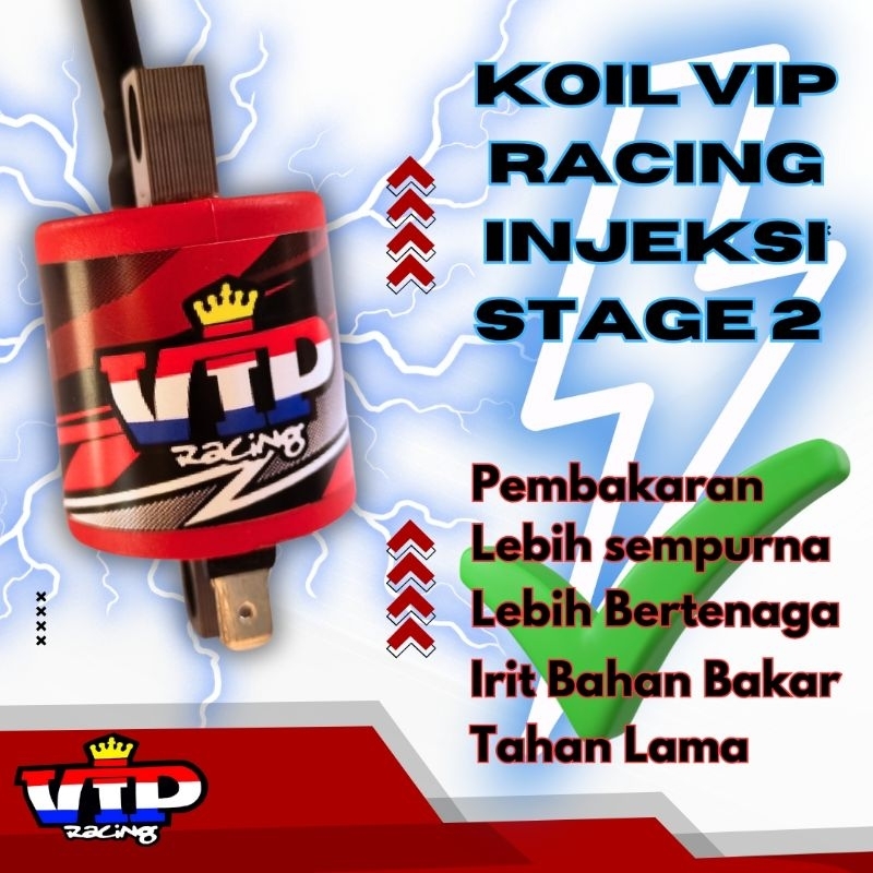 Jual VIP RACING Performance Ignition Coil KOIL Racing Motor Injeksi ...