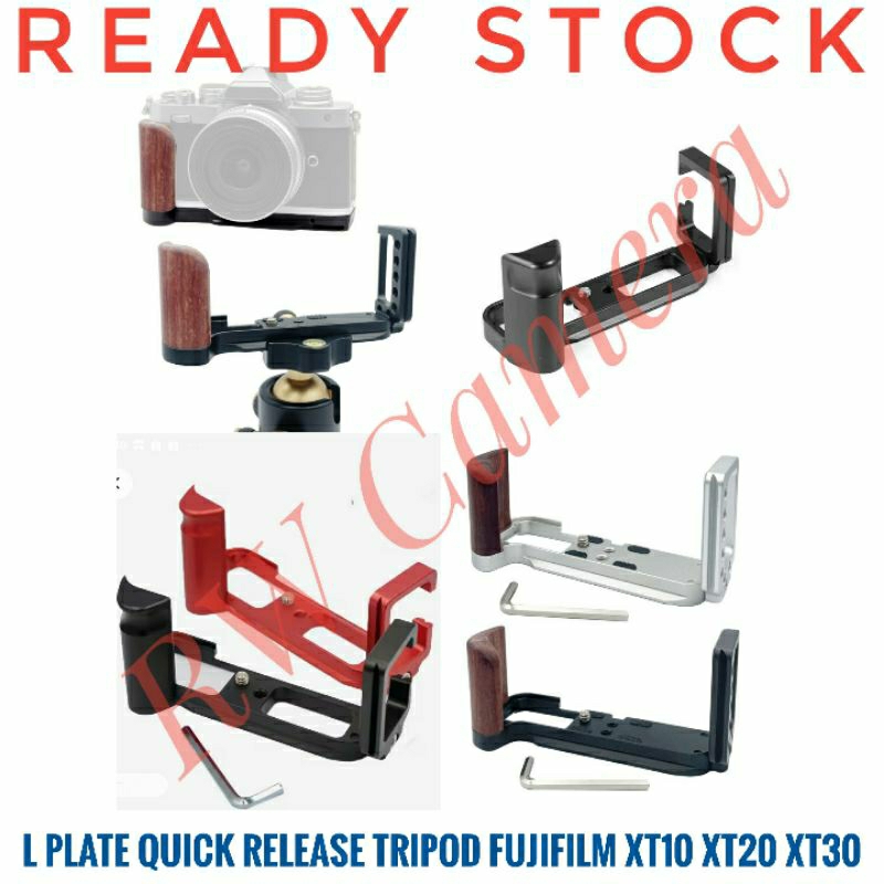 Jual L Plate Fujifilm XT10 XT20 XT30 XT30ii Mark II 2 Plat Tripod Grip Quick Release Bracket ...