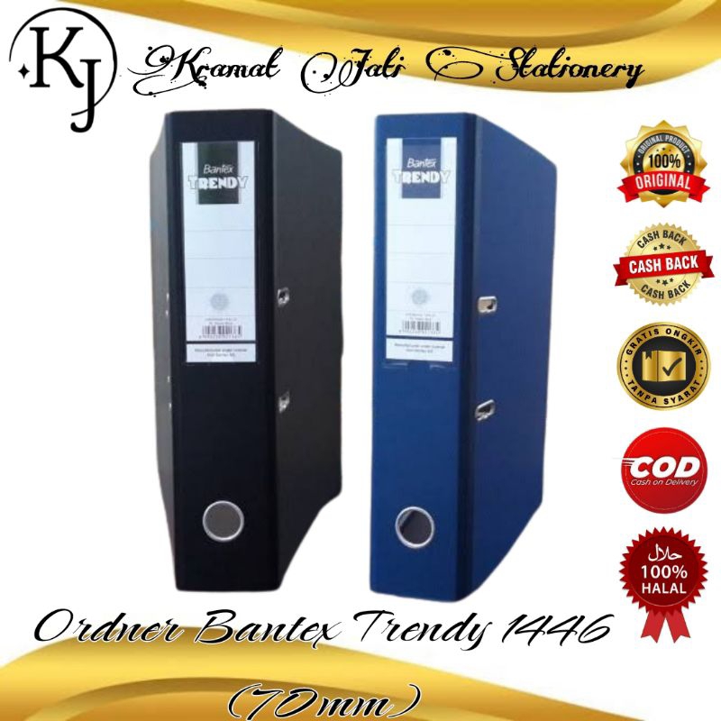 Jual Ordner Bantex Trendy 717/1446 Folio/F4/Legal [70mm] (1 Pcs ...