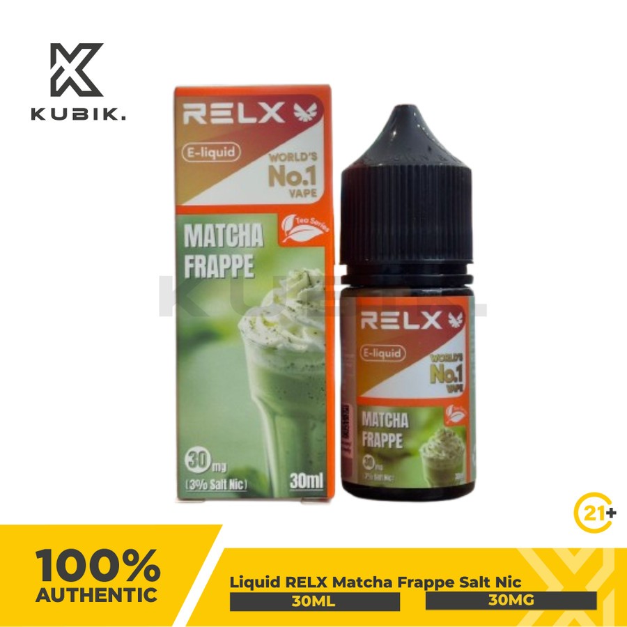 Jual Liquid RELX Matcha Frappe Salt Nic 30ML | Shopee Indonesia