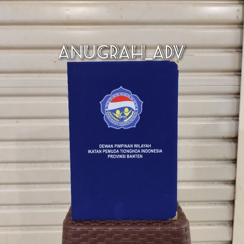 Jual map beludru custom logo dan tulisan sablon F4 dan A4 | Shopee ...