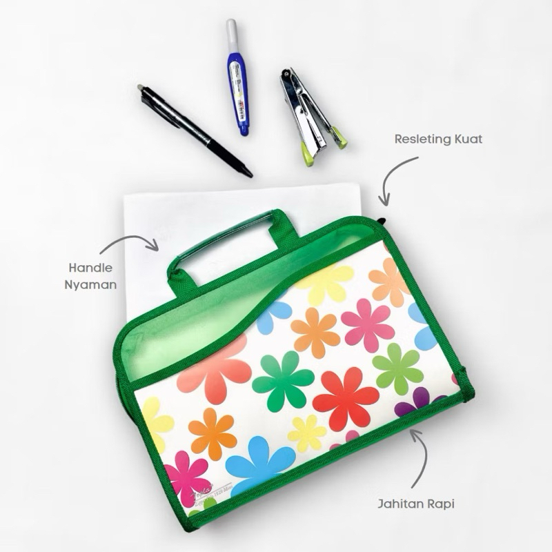 Jual TOPLA Map Zipper File Mini Resleting 1929 A5: Penyimpanan Berkas ...