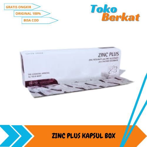 Jual ZINC PLUS BOX ISI 60 KAPSUL | Shopee Indonesia