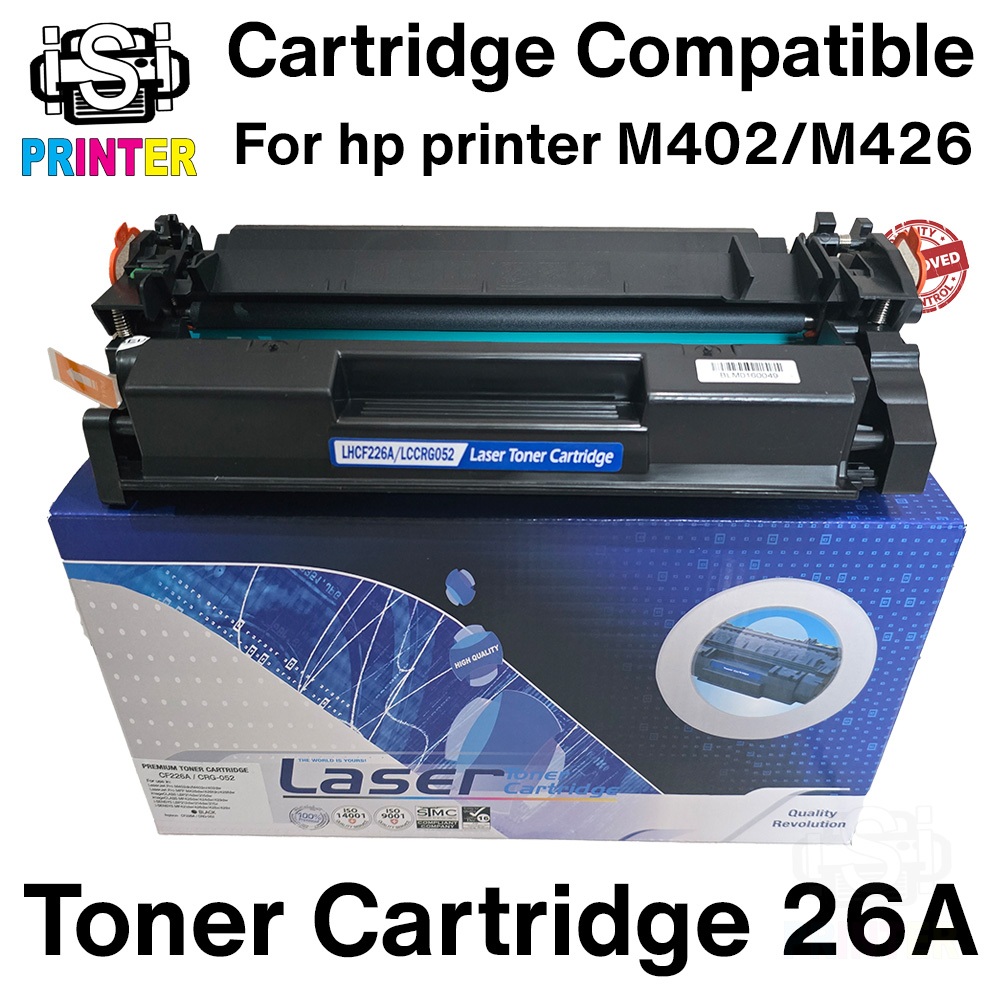 Jual Compatible Toner 26A Cartridge Laserjet for HP (CF226A) 26 A Black ...