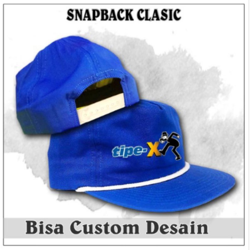 Jual Promo Topi Snapbac Clasic Topi Casual Rope Hat | Topi Distro ...