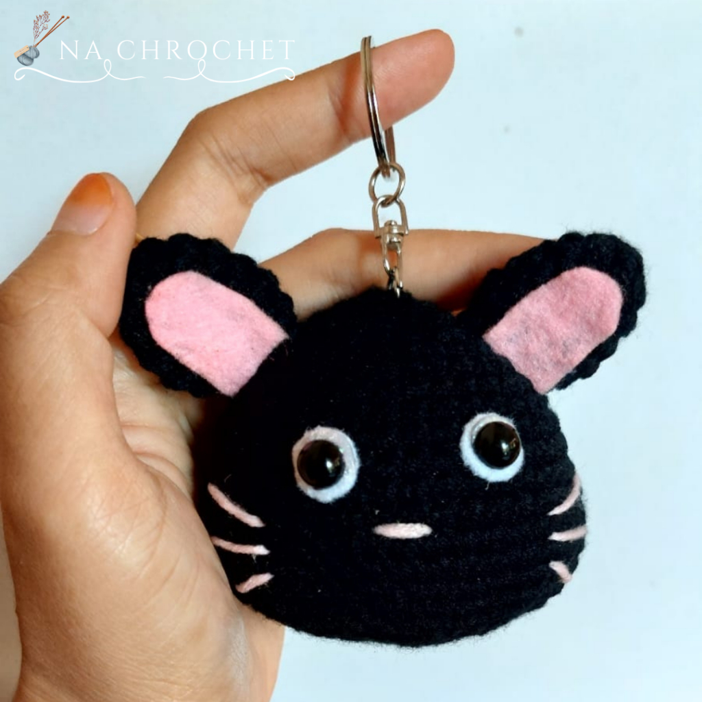 Jual Key Chain Amigurumi Kitty || Kartun Series || Gantungan Kunci ...