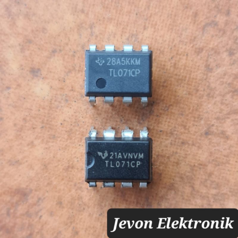 Jual IC TL071 TL071I TL071CP Original Texas Instruments Transistor Tl 071 Asli Ori | Shopee ...