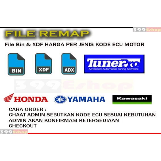 Jual FILE REMAP ECU SEPEDA MOTOR HARGA SATUAN PER JENIS KODE | Shopee ...