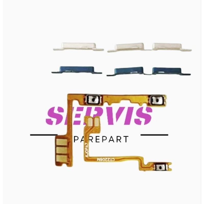 Jual Tombol Flexibel On Off Volume Oppo A7 A7X Satu Paket | Shopee ...