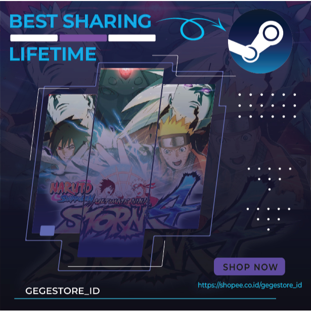 Jual NARUTO SHIPPUDEN: Ultimate Ninja STORM 4 PC Offline Sharing ...