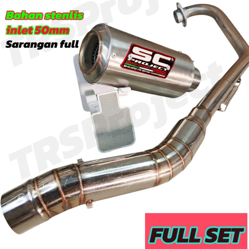 Jual Knalpot Racing sc project R15 V2 R15 V3 R15 V4 Yamaha Vixion Full ...