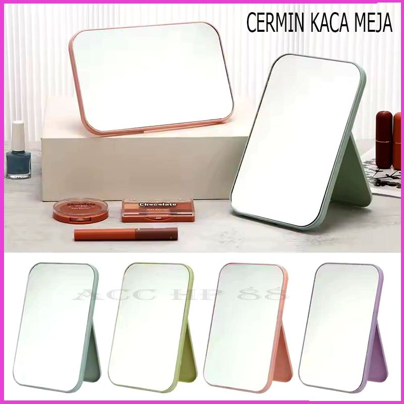 Jual Acchp Cermin Kaca Model Lipat Persegi Rias Make Up Portable Beauty ...