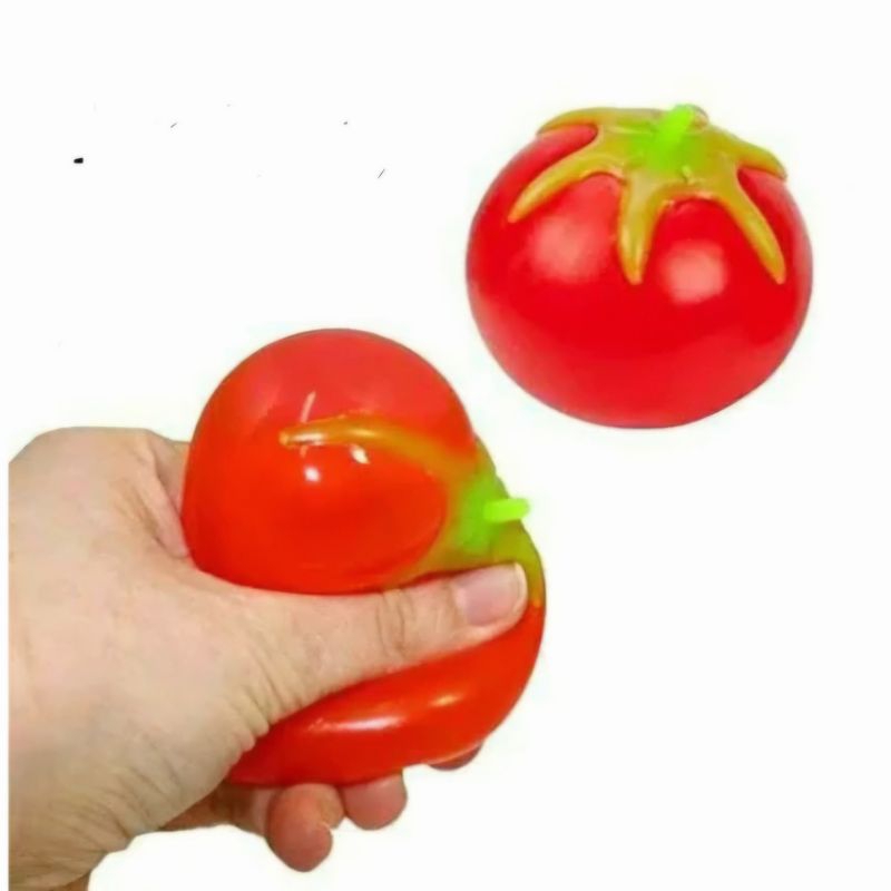 Jual 1 Buah Squishy Bentuk Tomat Mainan Anti Stress Squishy Bentuk ...