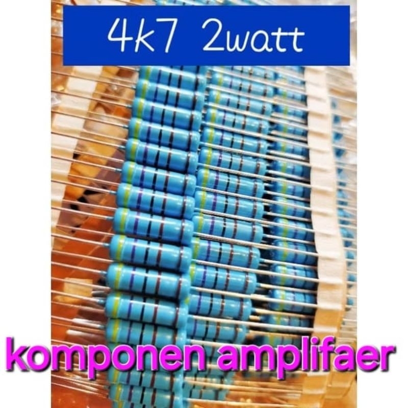 Jual resistor 2wat metal film karbon pilih variasi | Shopee Indonesia