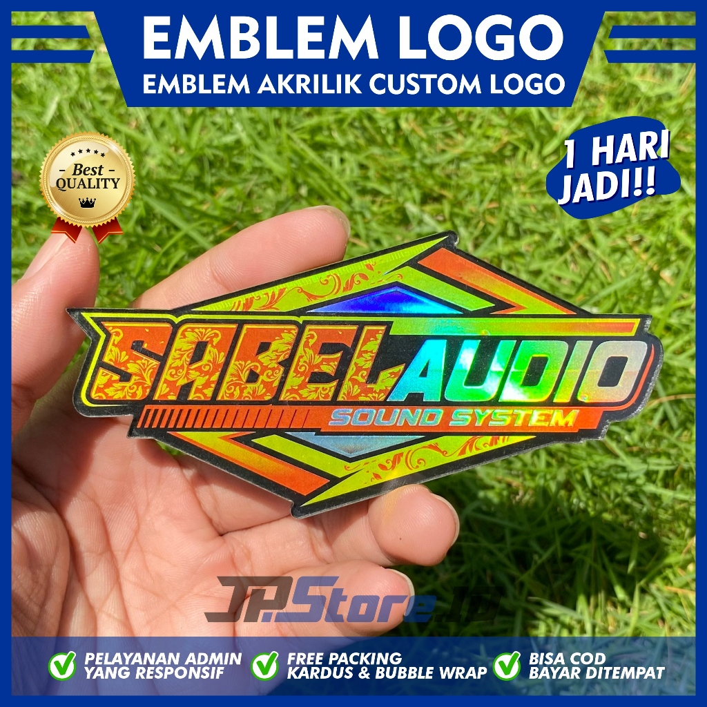 Jual EMBLEM LOGO SOUND SYSTEM AKRILIK CUSTOM EMBLEM LOGO AKRILIK CUSTOM ...