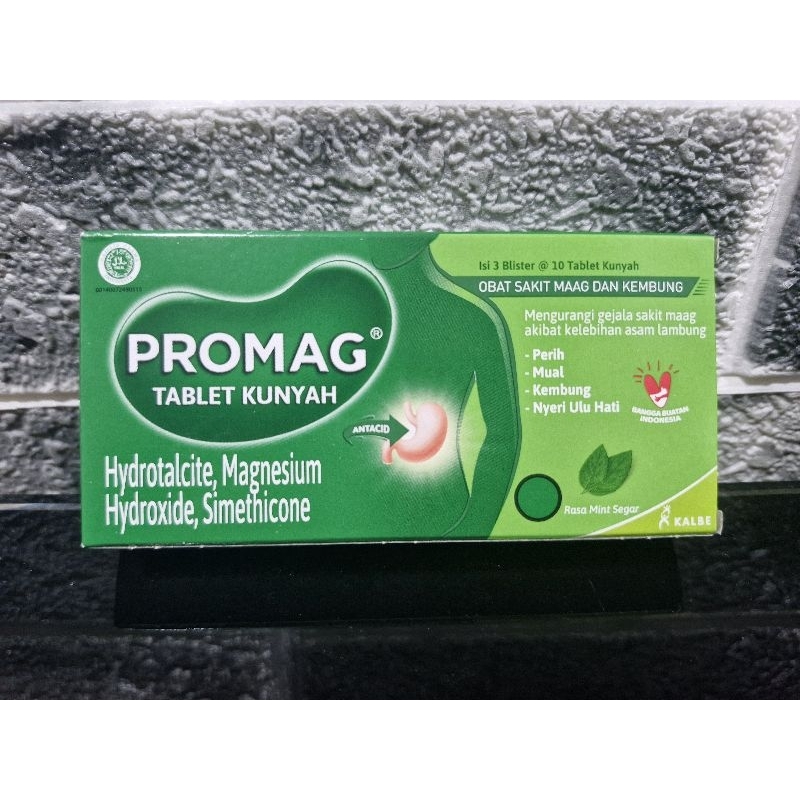 Jual PROMAG BOX ISI 3 STRIP (30 TABLET) - Obat Maag | Shopee Indonesia