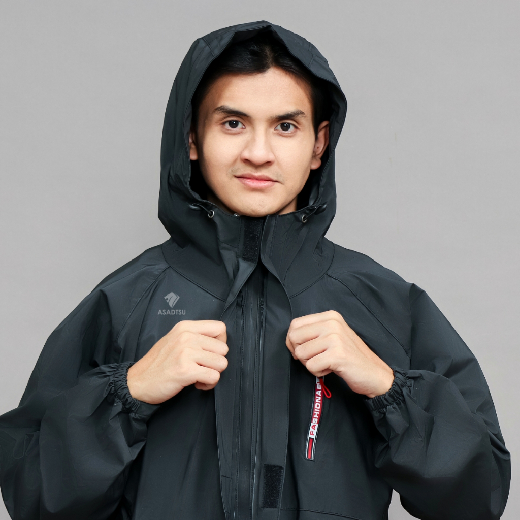 Jual ASADTSU Jas Hujan Ransel Turtle Pack (Press) Setelan Dewasa Pria ...