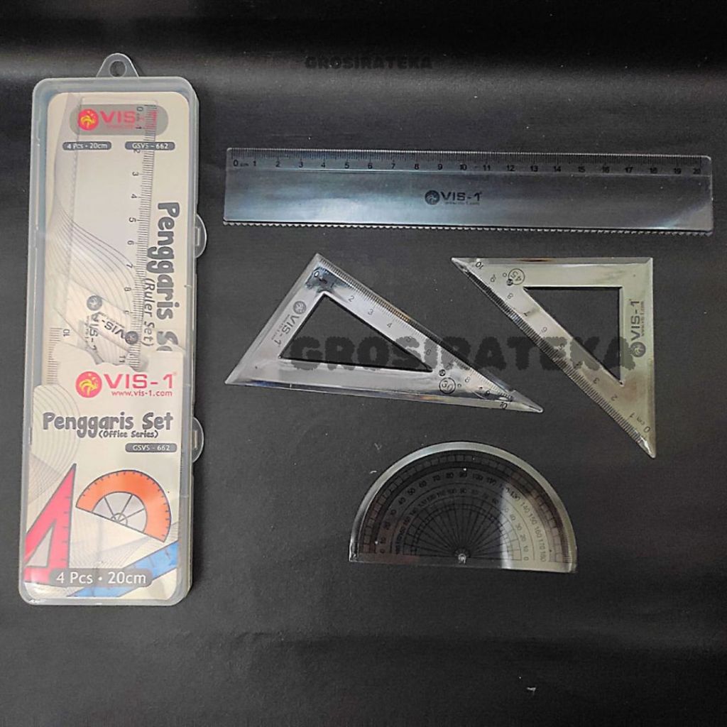 Jual PENGGARIS SET 662 20cm VIS-1 | Shopee Indonesia