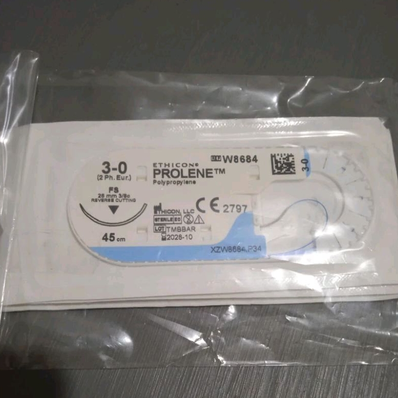 Jual PROLENE 3/0 REVCUT W8684 | Shopee Indonesia