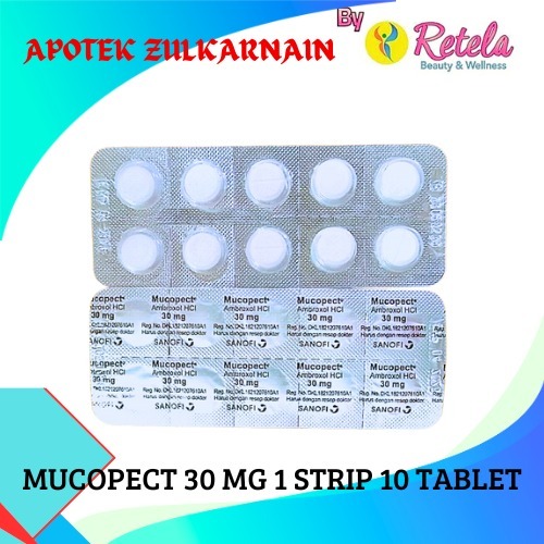 Jual Mucopect 30Mg 1 Strip 10 Tablet | Shopee Indonesia