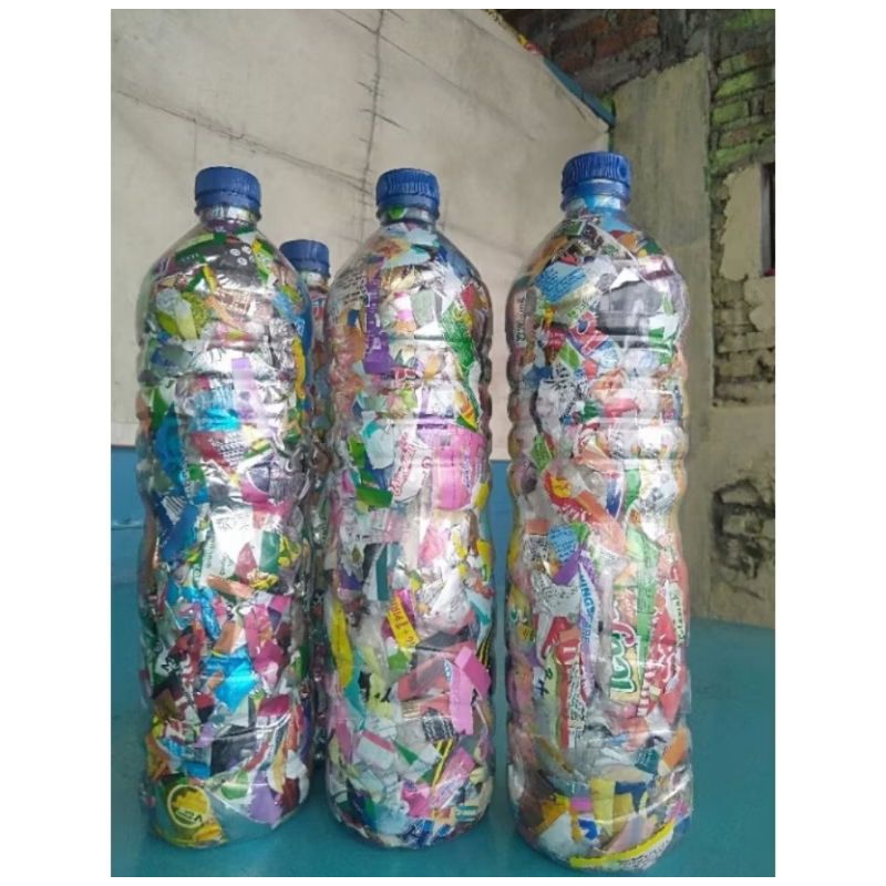 Jual ECOBRICK BOTOL 1500L ISI -+400-500ML | Shopee Indonesia